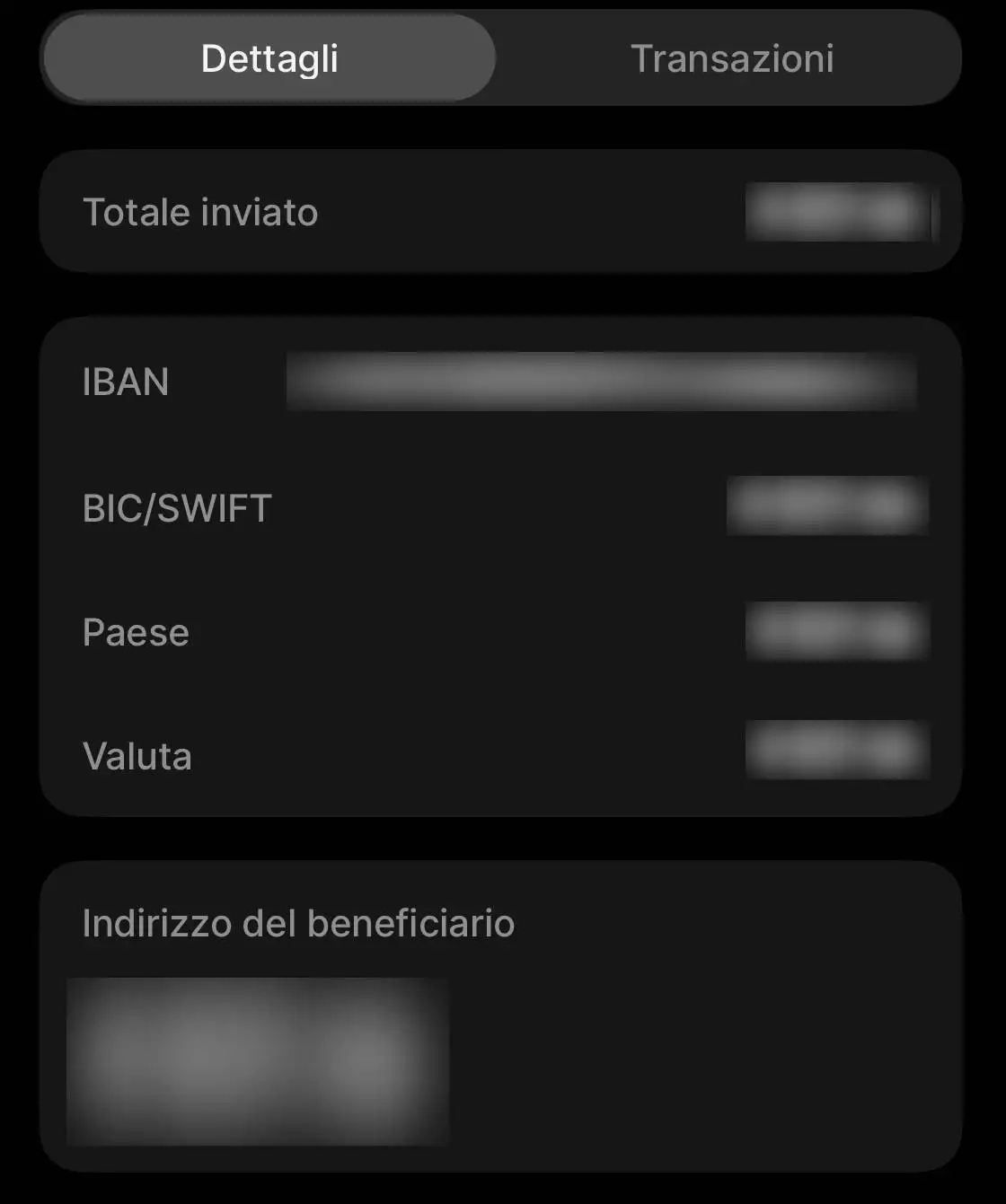 Distinta bonifico per dimostrare il pagamento fatto - iPen